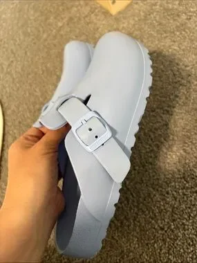 Birkenstock | Shoes | Womens Birkenstock Eva Boston Essentials Clogs ...